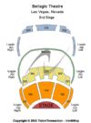 O Theater - Bellagio Tickets and O Theater - Bellagio Seating Chart ...
