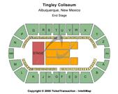 Tingley Coliseum Tickets and Tingley Coliseum Seating Chart - Buy ...