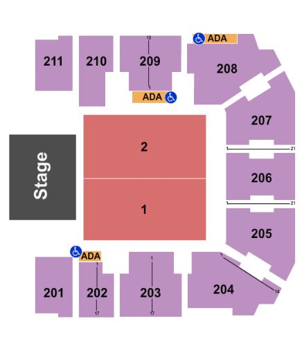 Adams Event Center Tickets and Adams Event Center Seating Chart - Buy ...