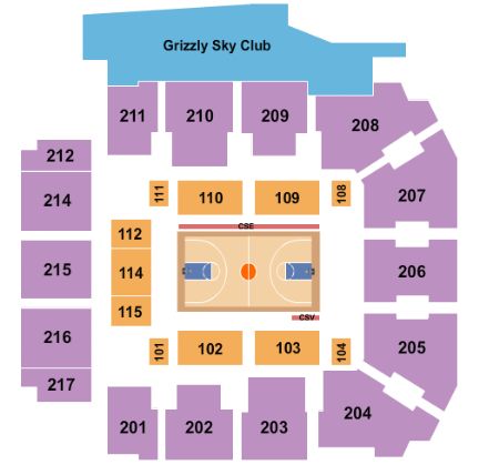 Adams Event Center Tickets and Adams Event Center Seating Chart - Buy ...