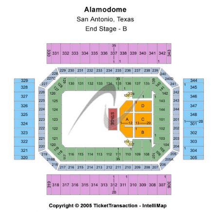 Alamodome Tickets and Alamodome Seating Chart - Buy Alamodome San ...
