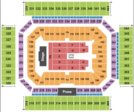 Alamodome Tickets and Alamodome Seating Chart - Buy Alamodome San ...