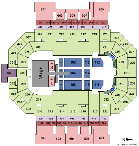 Allen County War Memorial Coliseum Tickets and Allen County War ...