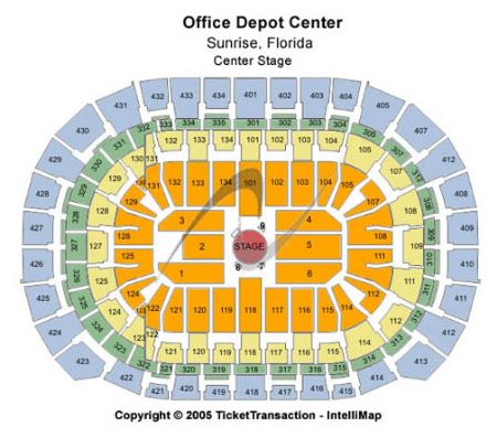 BB&T Center Tickets and BB&T Center Seating Chart - Buy BB&T Center ...