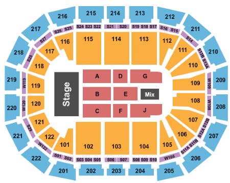 Manchester Arena Tickets and Manchester Arena Seating Chart - Buy ...