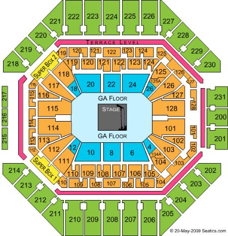 AT&T Center Tickets and AT&T Center Seating Chart - Buy AT&T Center San ...