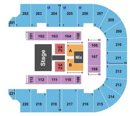 BancorpSouth Arena Tickets and BancorpSouth Arena Seating Chart - Buy ...