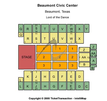 Beaumont Civic Center Tickets and Beaumont Civic Center Seating Chart ...