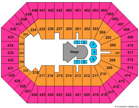 BMO Harris Bradley Center Tickets and BMO Harris Bradley Center Seating ...