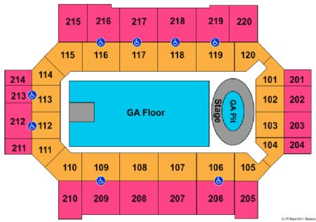 World Arena Tickets and World Arena Seating Chart - Buy World Arena ...