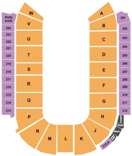 Budweiser Events Center Tickets and Budweiser Events Center Seating ...