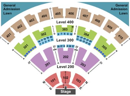 Budweiser Stage Tickets and Budweiser Stage Seating Chart - Buy ...