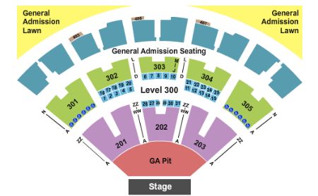 Budweiser Stage Tickets and Budweiser Stage Seating Chart - Buy ...