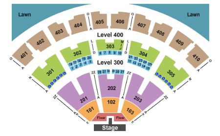 Budweiser Stage Tickets and Budweiser Stage Seating Chart - Buy ...