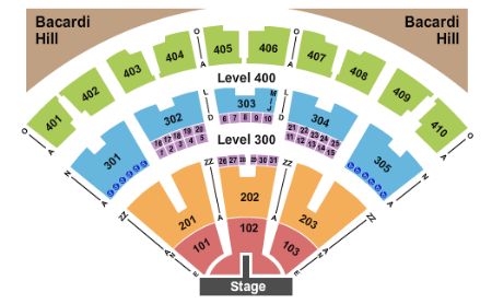 Budweiser Stage Tickets and Budweiser Stage Seating Chart - Buy ...