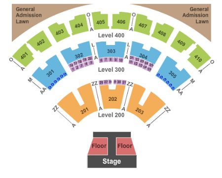 Budweiser Stage Tickets and Budweiser Stage Seating Chart - Buy ...