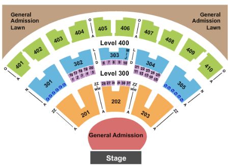 Budweiser Stage Tickets and Budweiser Stage Seating Chart - Buy ...