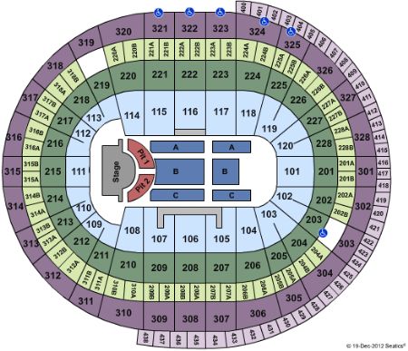 Canadian Tire Centre Tickets and Canadian Tire Centre Seating Chart ...