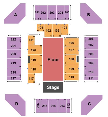 CFSB Center Tickets and CFSB Center Seating Chart - Buy CFSB Center ...