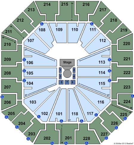 Colonial Life Arena Tickets and Colonial Life Arena Seating Chart - Buy ...
