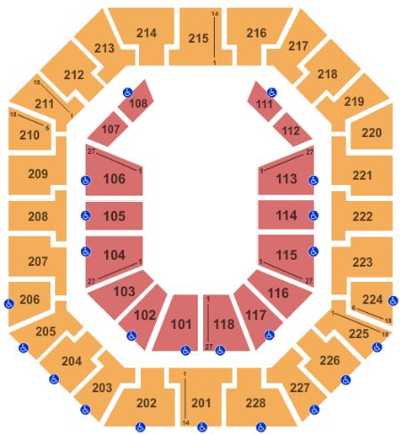 Colonial Life Arena Tickets and Colonial Life Arena Seating Chart - Buy ...
