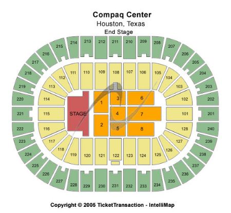 Compaq Center Tickets and Compaq Center Seating Chart - Buy Compaq ...