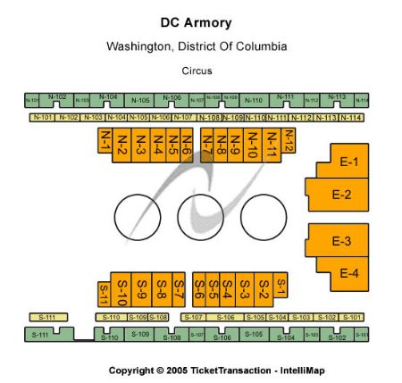 Dc Armory Tickets and Dc Armory Seating Chart - Buy Dc Armory ...