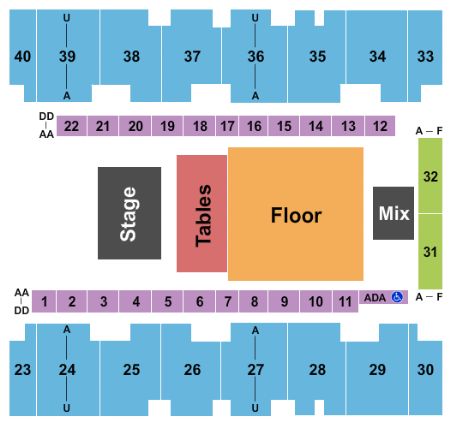El Paso County Coliseum Tickets and El Paso County Coliseum Seating ...