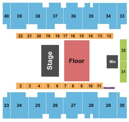 El Paso County Coliseum Tickets and El Paso County Coliseum Seating ...