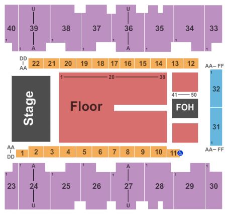 El Paso County Coliseum Tickets and El Paso County Coliseum Seating ...