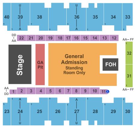El Paso County Coliseum Tickets and El Paso County Coliseum Seating ...