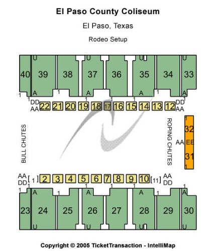 El Paso County Coliseum Tickets and El Paso County Coliseum Seating ...