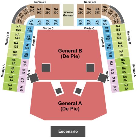 Estadio Foro Sol Tickets and Estadio Foro Sol Seating Chart - Buy ...