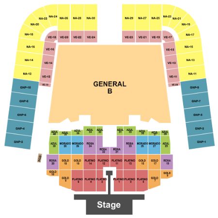 Estadio Foro Sol Tickets and Estadio Foro Sol Seating Chart - Buy ...