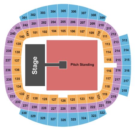 Manchester Stadium Tickets and Manchester Stadium Seating Chart - Buy ...
