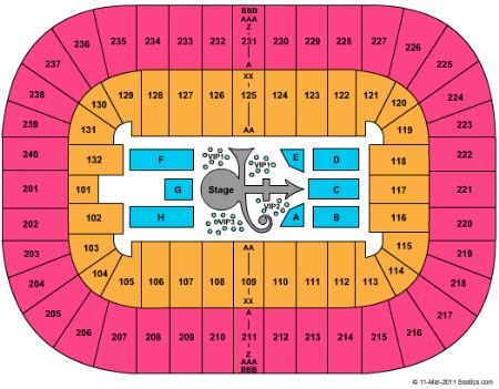 Greensboro Coliseum Tickets and Greensboro Coliseum Seating Chart - Buy ...