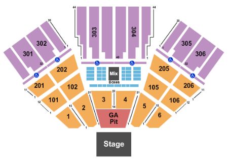 Five Point Amphitheater Tickets and Five Point Amphitheater Seating ...
