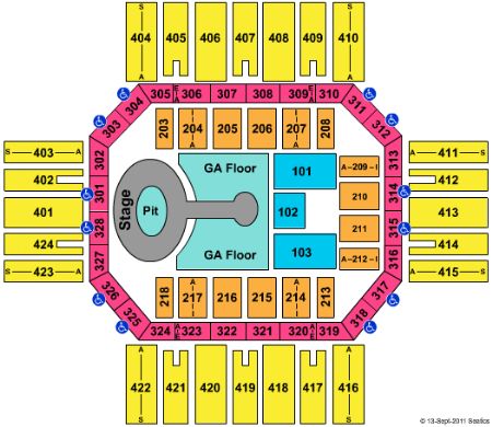 Florence Civic Center Tickets and Florence Civic Center Seating Chart ...