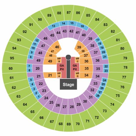 Frank Erwin Center Tickets and Frank Erwin Center Seating Chart - Buy ...