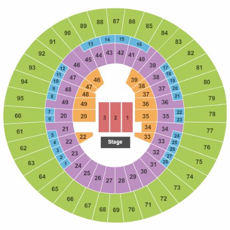 Frank Erwin Center Tickets and Frank Erwin Center Seating Chart - Buy ...