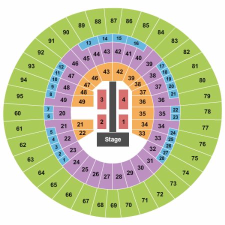 Frank Erwin Center Tickets and Frank Erwin Center Seating Chart - Buy ...