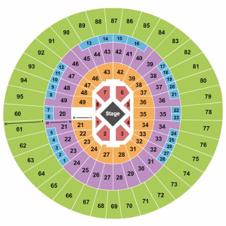 Frank Erwin Center Tickets and Frank Erwin Center Seating Chart - Buy ...