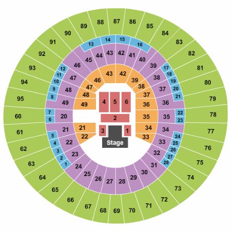Frank Erwin Center Tickets and Frank Erwin Center Seating Chart - Buy ...