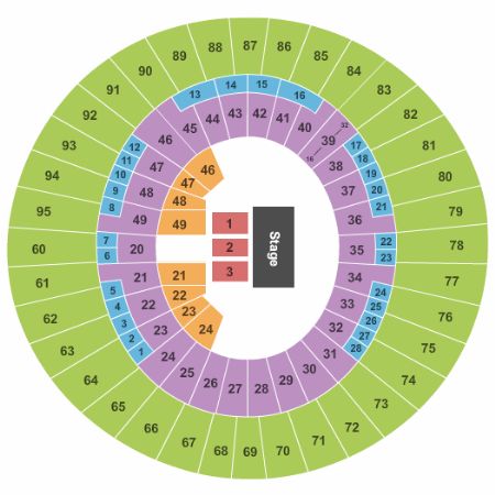Frank Erwin Center Tickets and Frank Erwin Center Seating Chart - Buy ...