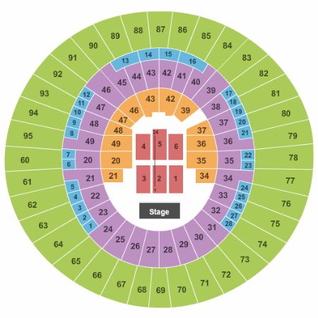 Frank Erwin Center Tickets and Frank Erwin Center Seating Chart - Buy ...