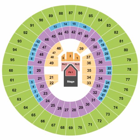 Frank Erwin Center Tickets and Frank Erwin Center Seating Chart - Buy ...