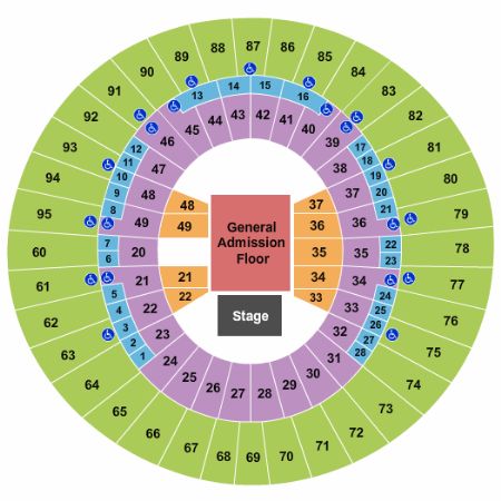Frank Erwin Center Tickets and Frank Erwin Center Seating Chart - Buy ...
