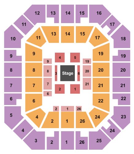 Freedom Hall Civic Center Tickets and Freedom Hall Civic Center Seating ...
