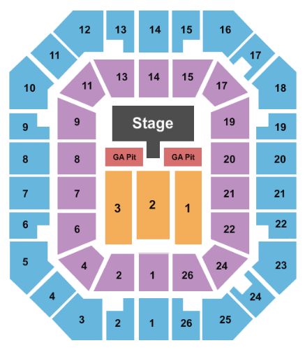 Freedom Hall Civic Center Tickets and Freedom Hall Civic Center Seating ...
