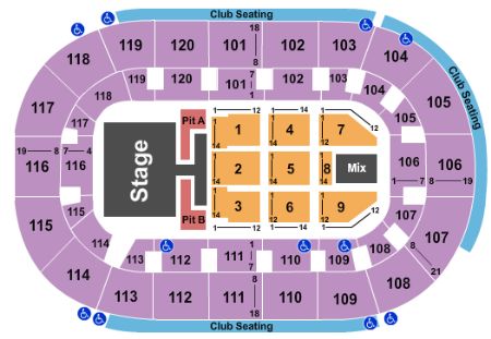 Germain Arena Tickets and Germain Arena Seating Chart - Buy Germain ...